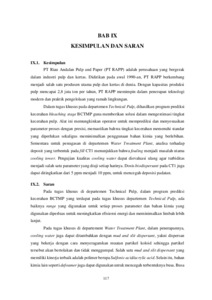 Laporan Kerja Praktek PT. Riau Andalan Pulp and Paper 19 September - 28 Desember 2024 - Widya ...